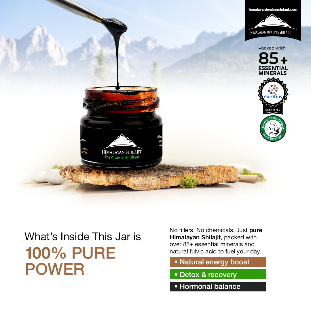 World's # 1 Himalayan Shilajit